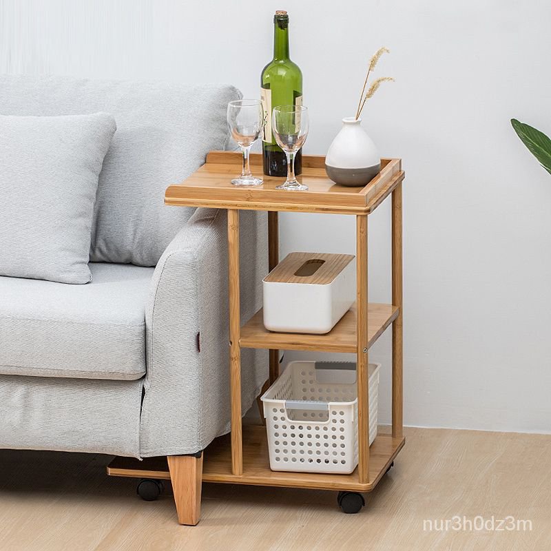 【廠傢直銷】可移動小茶幾萬嚮輪客廳沙髮邊幾角幾簡約帶輪迷你床頭櫃現代邊桌 TPGR | 蝦皮購物
