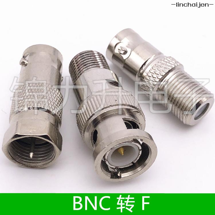 -linchaijen-BNC轉F轉接頭BNC公頭BNC母頭Q9頭F頭F公F母英制轉換頭射頻連接器-linchaijen | 蝦皮購物