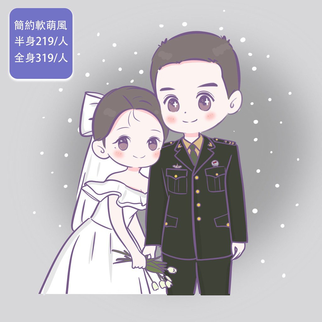 Q版卡通頭像 人物合併繪畫 電子圖片 非實物 設計費 似顏繪 繪圖費 手繪圖 背景 漫畫頭像 情侶插畫 設計真人照片 | 蝦皮購物