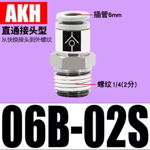 【五金百貨】SMC型氣管單向閥氣動止回閥空氣逆止閥接頭AKH04/06/08/10/12-00A | 蝦皮購物