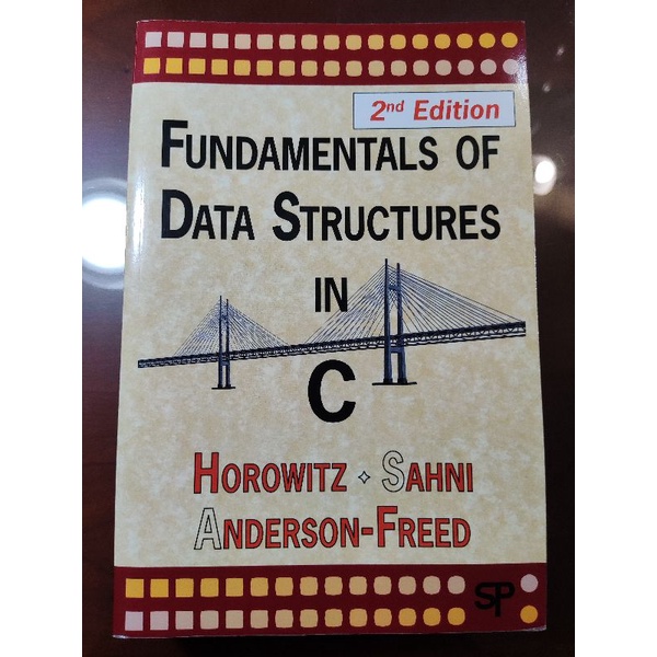 Fundamentals of Data Structures in C 2nd 基礎資料結構使用C 原文書 二手 | 蝦皮購物