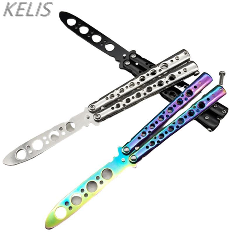 3Cr Stainless Steel Butterfly Knife Training Knives Folding | 蝦皮購物