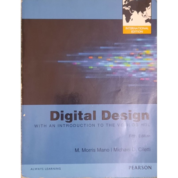 Digital Design With An Introduction to the Verilog HDL數位邏輯設計 | 蝦皮購物