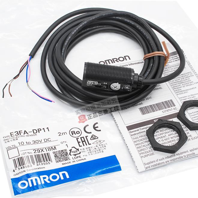 勁爆價#歐姆龍光電開關E3FA-DN11 DN12 RN11 RN12 TN11 TN12圓柱形傳感器 | 蝦皮購物