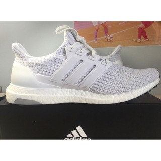 Adidas Ultra Boost 4.0 全白 天使白 立體 編織 BB6168 馬牌 輕量 慢跑 | 蝦皮購物