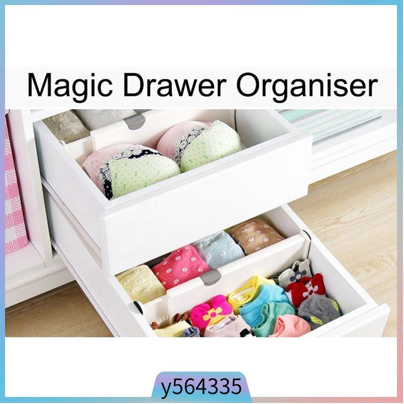 EXTENDABLE DRAWER PARTITION DIY Wardrobe Partition Divider | 蝦皮購物