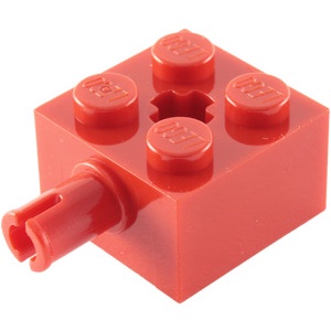 [樂磚庫] LEGO 6232 磚 特殊型 紅色 2x2 623221 6347696 | 蝦皮購物