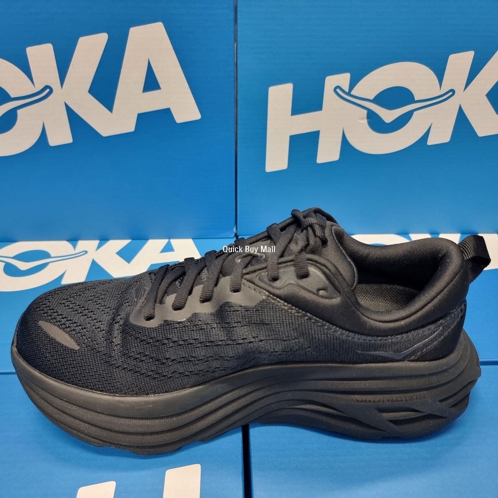 Hoka One One Bondi 8 1127954/BBLC 寬楦 全黑 厚底增高 男女同款 | 蝦皮購物