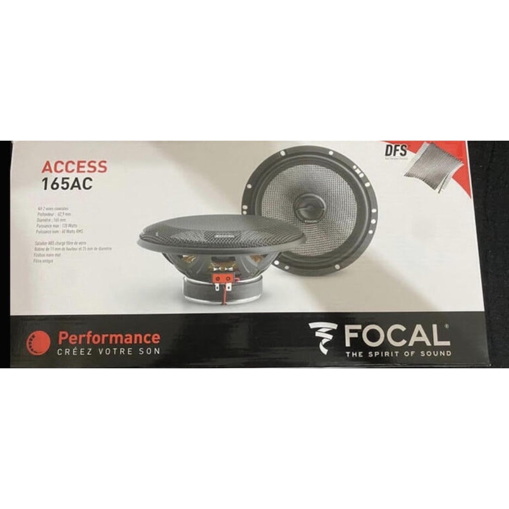 現貨 全新 法國正品FOCAL 165AC 二音路同軸喇叭 6.5吋主機可推動 | 蝦皮購物