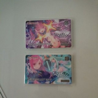 SDVX SOUND VOLTEX E PASS 三社卡 全新 保存良好 grace mixxion 款 rasis | 蝦皮購物