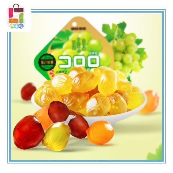 西木格 免運爆款下殺UHA悠哈果汁軟糖多種口味 酷露露 爆漿水果味橡皮QQ糖網紅零食糖果味覺糖精選百貨 | 蝦皮購物