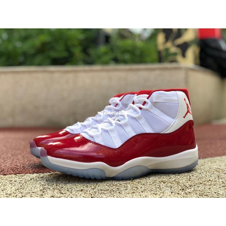 Air Jordan “Cherry” AJ11 白紅 櫻桃紅 漆皮 籃球鞋 CT8012-116 | 蝦皮購物