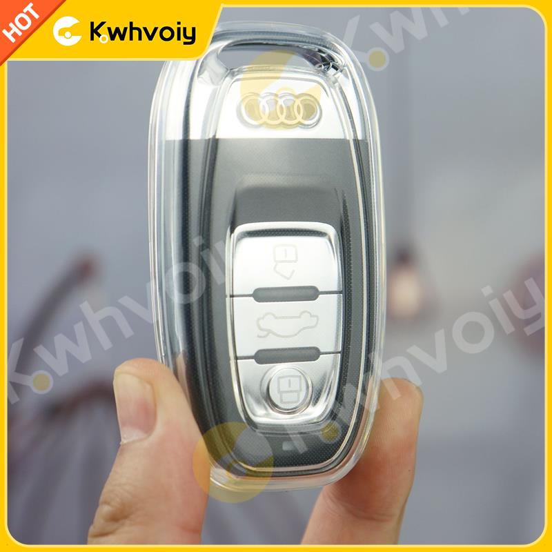 【台灣現貨】適用奧迪a6l鑰匙套女a4l殼q5l扣a3包q3透明q2l高檔a4/a5/a6/a7/a8 | 蝦皮購物