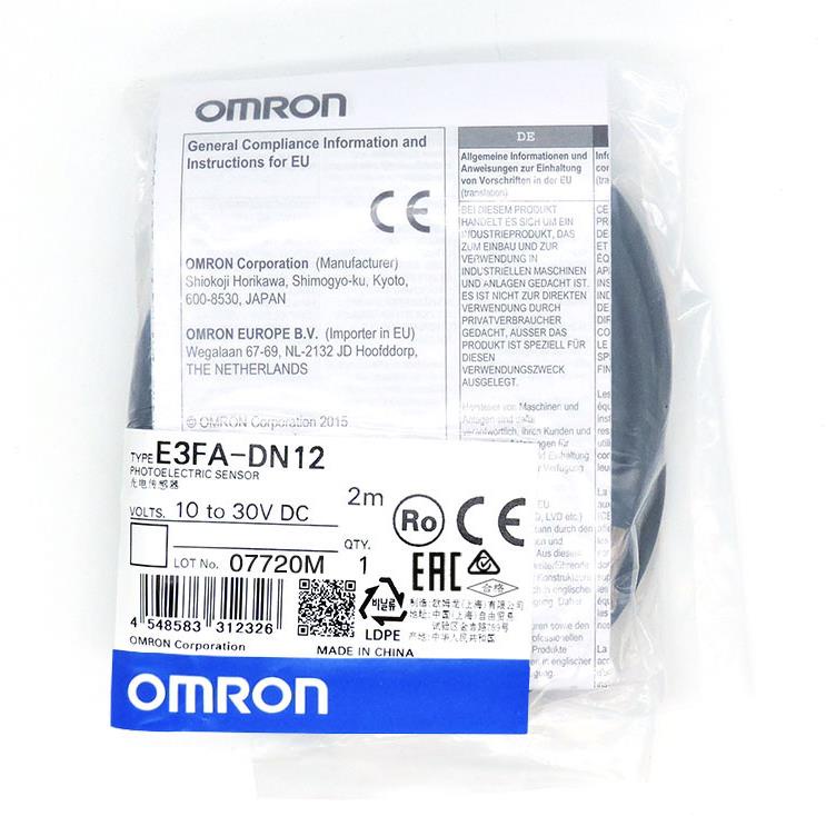 勁爆價#歐姆龍光電開關E3FA-DN11 DN12 RN11 RN12 TN11 TN12圓柱形傳感器 | 蝦皮購物