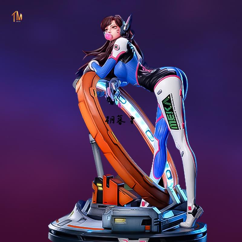 朝暮里 私人訂製 守望先鋒手辦MKE游戲女孩DVA機甲黑百合豪華雙體版GK雕像 | 蝦皮購物
