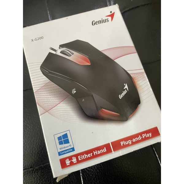 [台北出貨]Genius 昆盈 GAMING光學滑鼠 X-G200 | 蝦皮購物