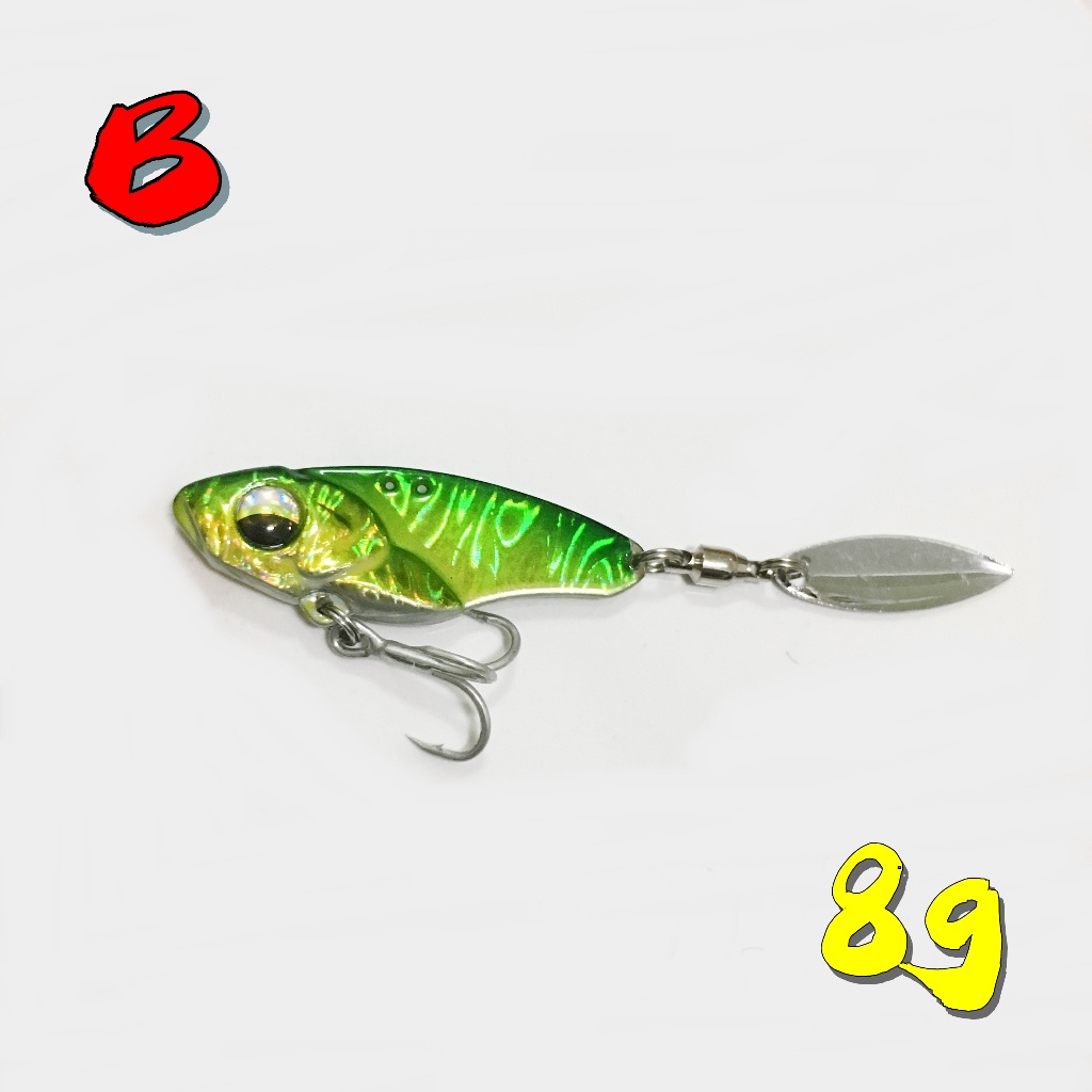 老練路亞 響尾蛇 VIB 亮片 顫泳 熱銷款 超遠投 8g/11.5g 大河奔流 淡海水 | 蝦皮購物