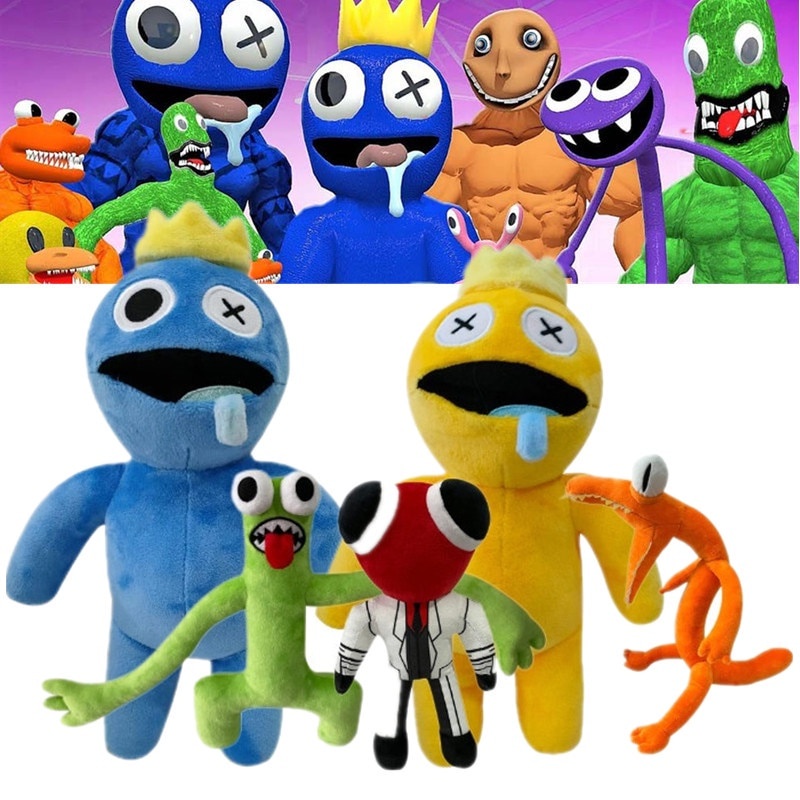 30cm Rainbow Friends Plush Toy Cartoon Game Character Doll K | 蝦皮購物