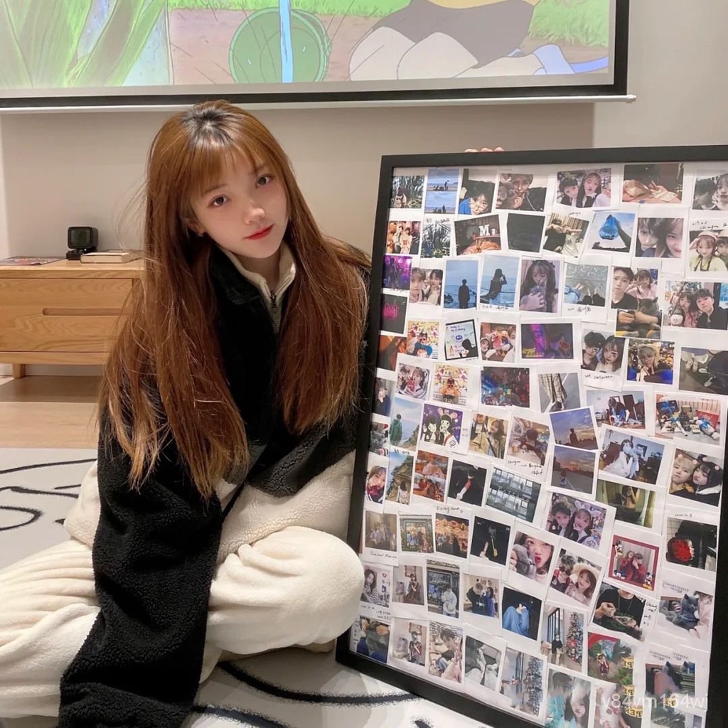 【蜜糖小姐の小店】網紅照片墻洗照片做成相框大尺寸掛墻diy照片相框情侶禮物實木jioyh EDGQ | 蝦皮購物