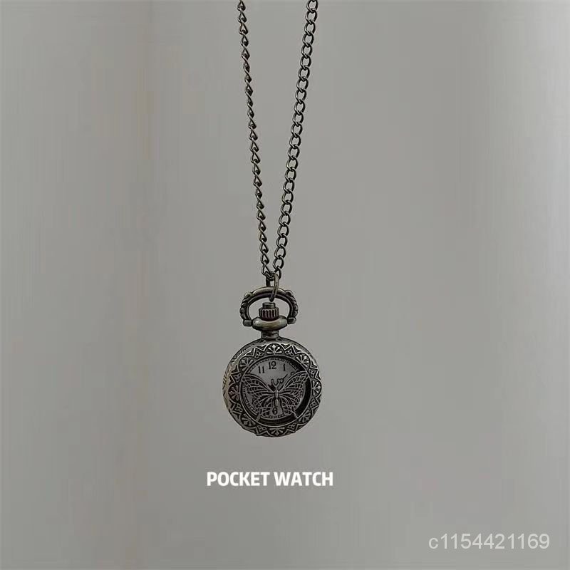 【優選好物】小號迷你懷錶超小鏤空設計翻蓋式複古學生黨項鏈可看時間裝飾掛錶jioyh 4KGY | 蝦皮購物