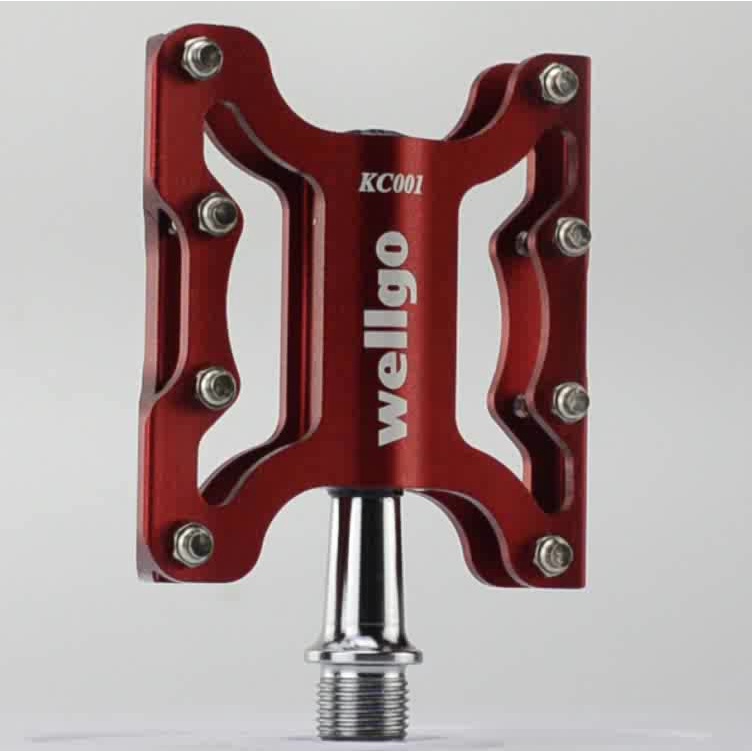 限定wellgo維格C264 KC001鋁合金培林腳踏山地公路折疊車自行車腳踏板上新原創 | 蝦皮購物
