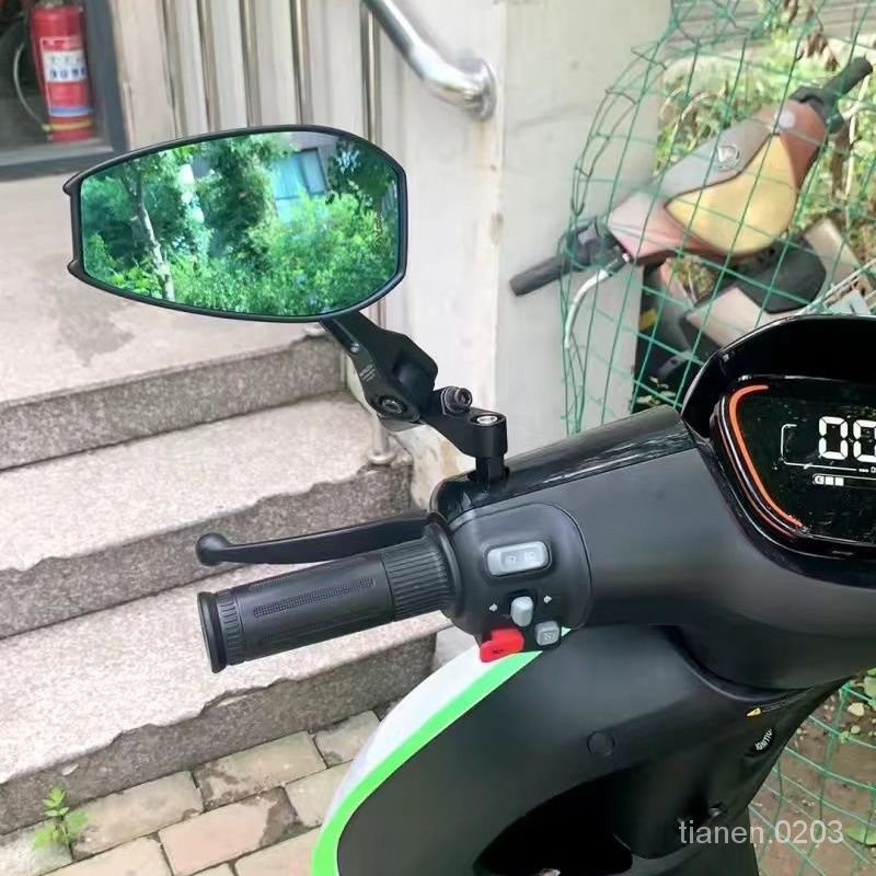 台灣出貨 AOS4日本後視鏡 小牛電動車UQi U+b N1S M2 Ube 九號C90改裝反光鏡 | 蝦皮購物