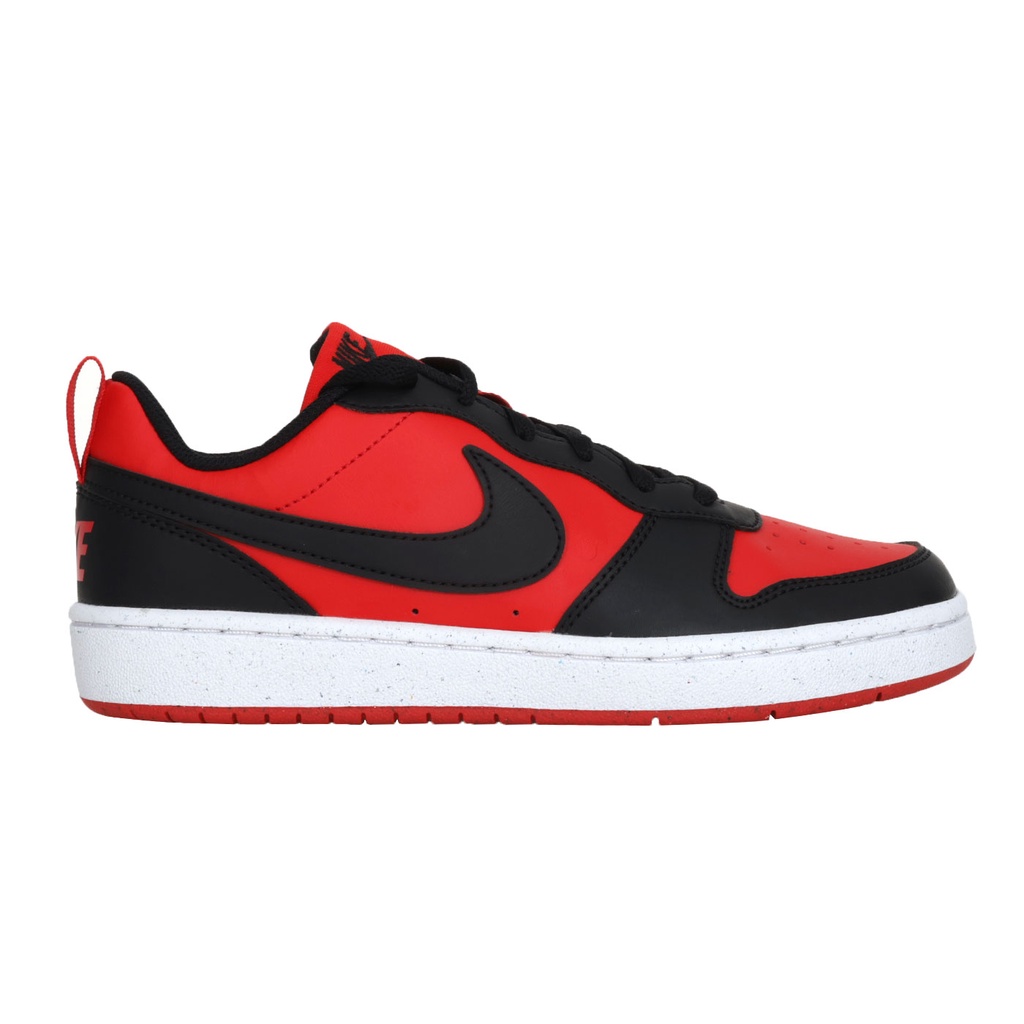 NIKE COURT BOROUGH LOW RECRAFT男大童運動休閒鞋(「DV5456-600」 紅黑 | 蝦皮購物