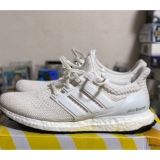 Adidas Ultra Boost 4.0 全白 天使白 立體 編織 BB6168 馬牌 輕量 慢跑 | 蝦皮購物