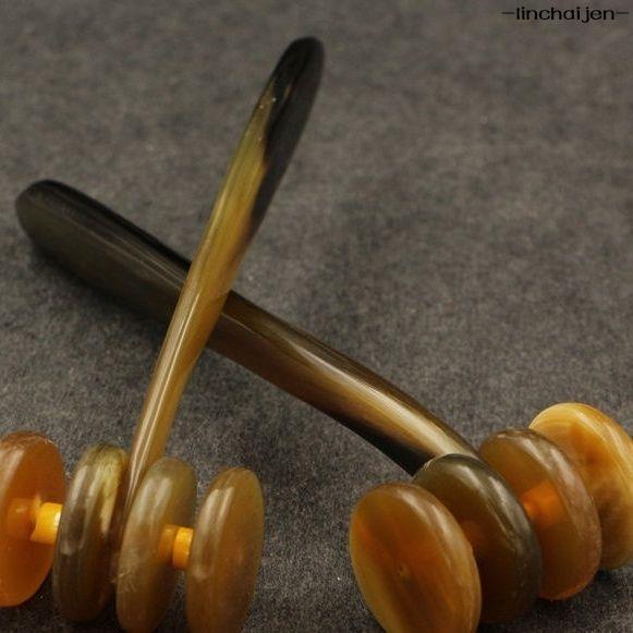 -linchaijen-天然牛角手動滾輪按摩器全身全身按摩按摩全身緩解疲勞 | 蝦皮購物