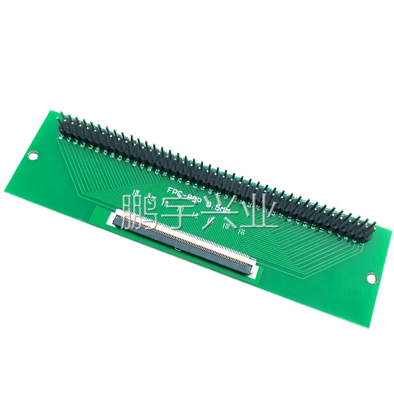 電子元器件 Fpc 80p 轉接板 Ffc轉2 54直插 Tft Lcd座 1mm 0 5mm間距 測試板【可開發票】 蝦皮購物