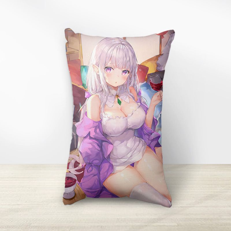 RE0從零開始的異世界二次元女生愛蜜莉雅半身抱枕EMT可愛靠墊bz | 蝦皮購物