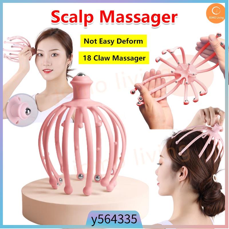 Octopus 18 Claws Scalp Massager Acupoint Body Head Neck Mass | 蝦皮購物