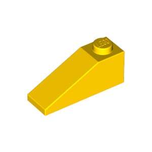 [樂磚庫] LEGO 4286 斜形 基本型 黃色 1x3(25°) 428624 | 蝦皮購物