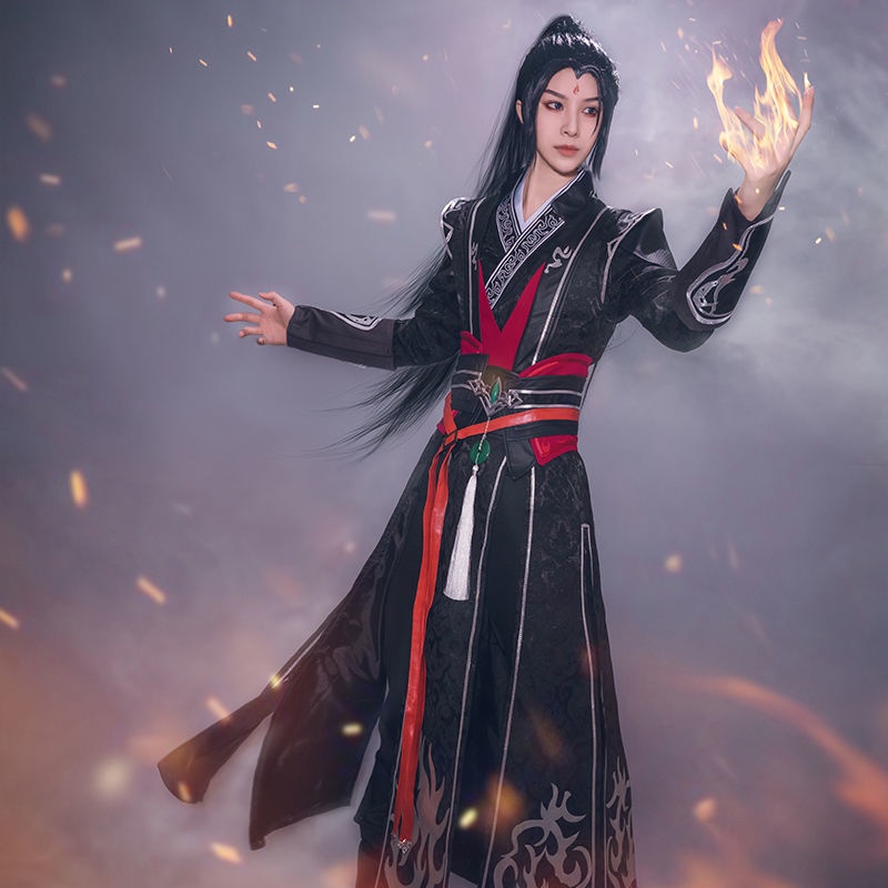 限定洛冰河cos服人渣反派自救系統cosplay全套假發古裝衍生漢服 限定洛冰河cos服人渣反派自救系統cosplay全套假發古裝衍生漢服