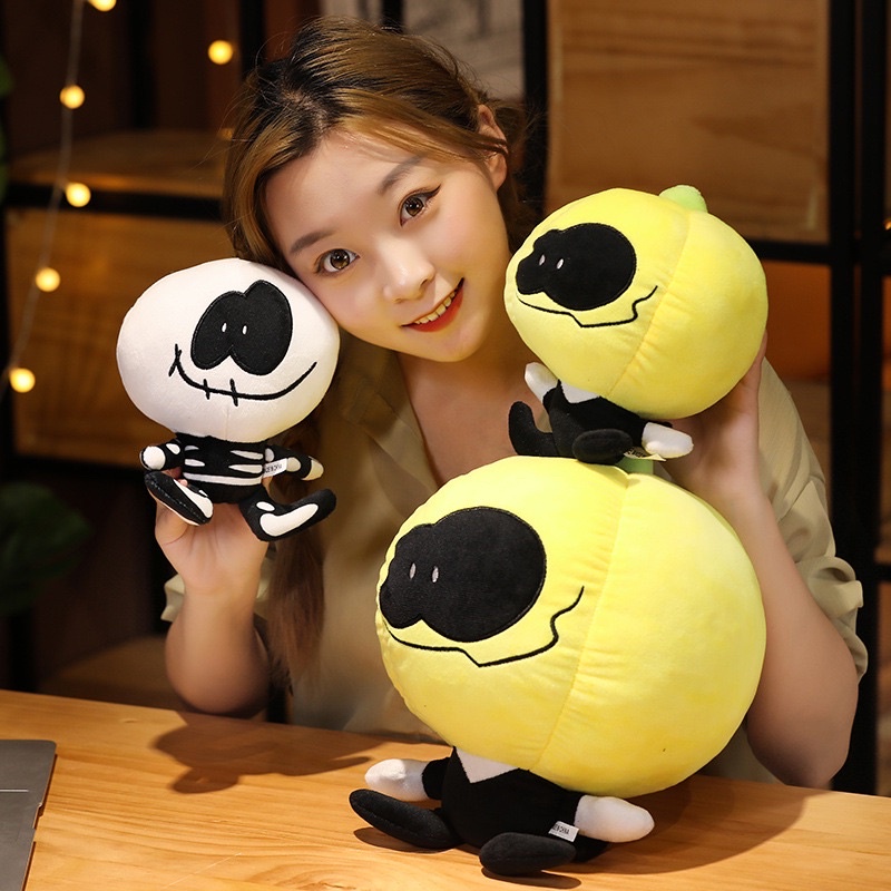25CM Friday Night Funkin Plush Toy Kawaii Spooky Month Skid | 蝦皮購物