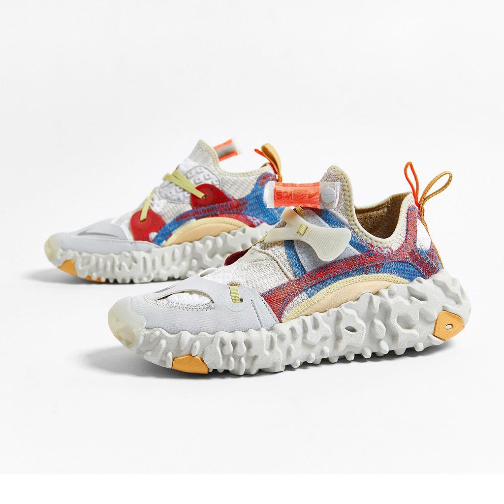 Nike Overreact Flyknit ISPA 淡彩 拼接 機能休閒 CD9664-100 | 蝦皮購物