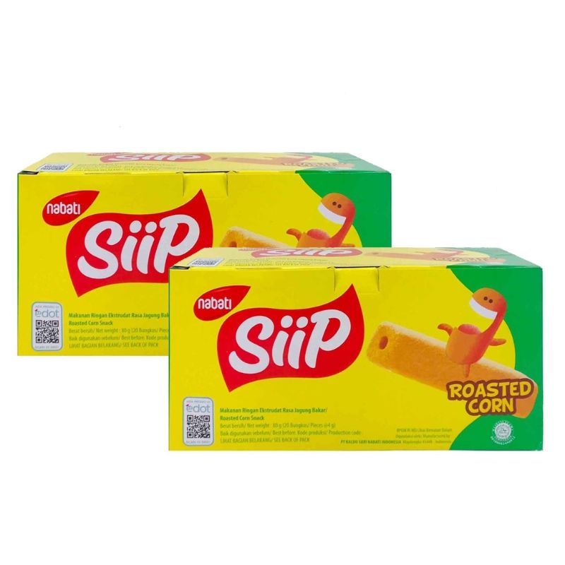 NABATI SIIP ROASTED CORN SNACK 80g 瑞奇玉米棒烤玉米味 20pcs | 蝦皮購物