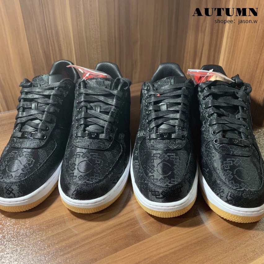 正版附發票Nike X Frag X Clot Air Force 1 黑絲綢 閃電【Cz3986-001】 | 蝦皮購物