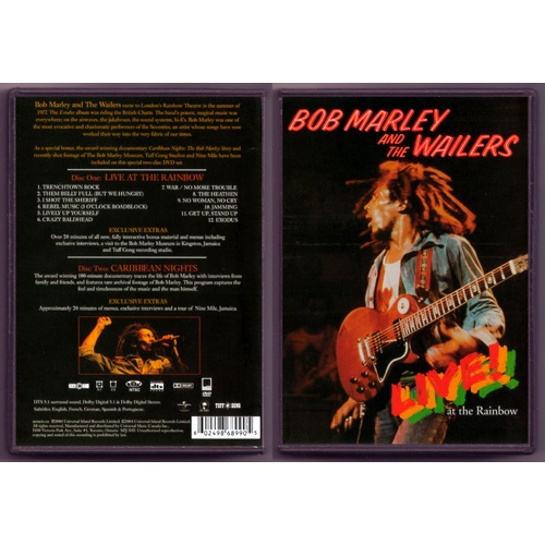 Bob Marley and The Wailers - Live At The Rainbow (2DVD) | 蝦皮購物