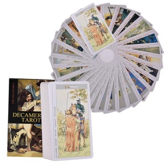 【下殺】英文版 Decameron Tarot薄伽丘十日談塔羅牌桌游卡牌絨布桌布 | 蝦皮購物
