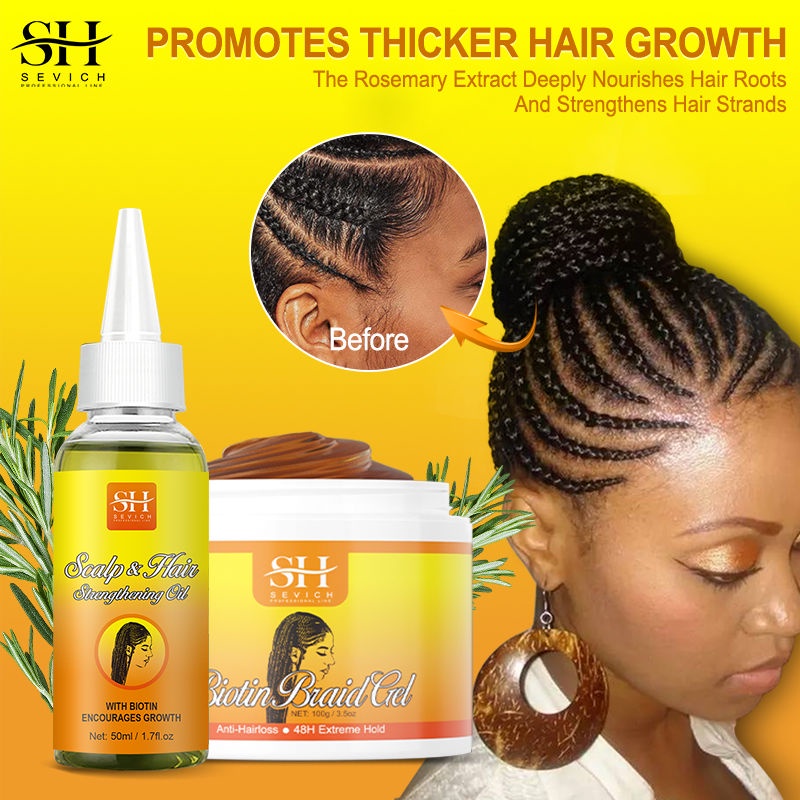 Dreadlock Gel Ginger Anti-itch Oil Set Strengthens Hair, Rel | 蝦皮購物