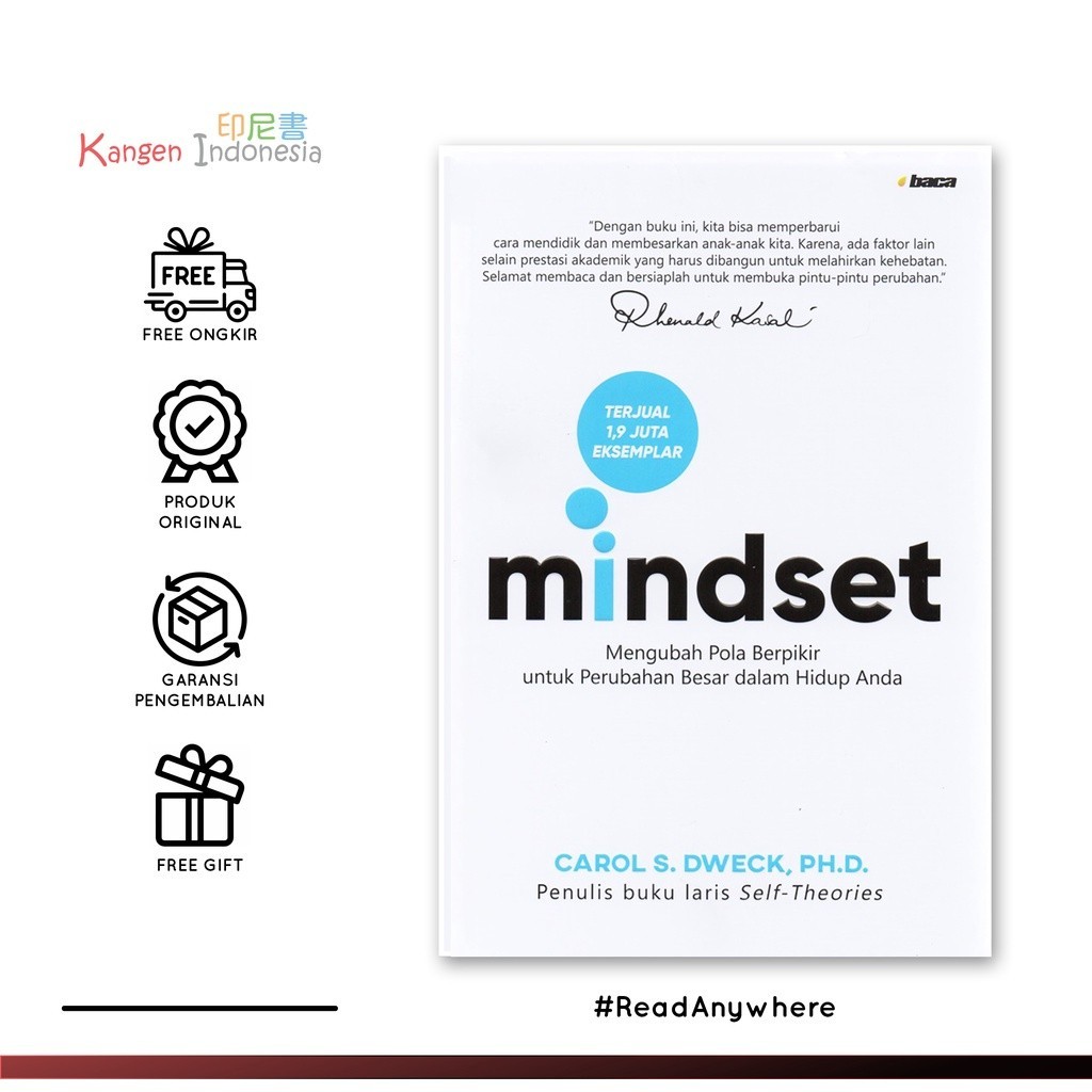 【READY】Buku Mindset Mengubah Pola Berpikir Bahasa Indonesia | 蝦皮購物