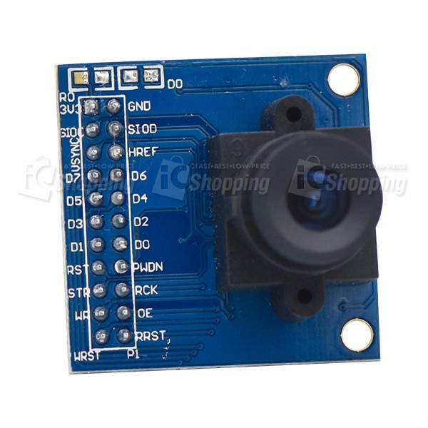 Icshop Ov7670 Color Camera攝像頭 攝影機模組 帶有al422 Fifo For Arduino 蝦皮購物