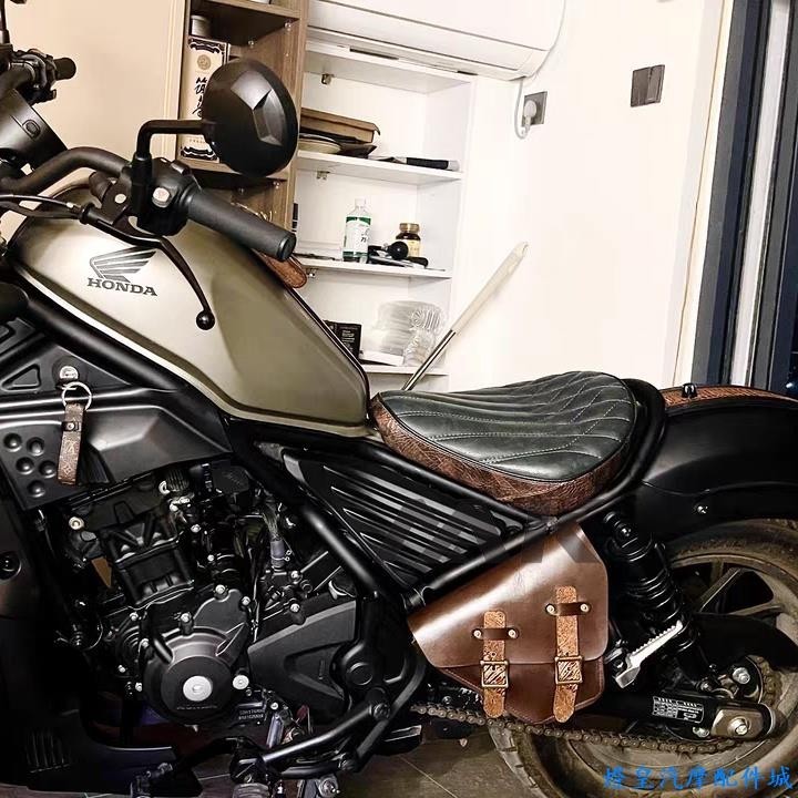 適用於Honda rebel 500 坐墊 rebel 500 改裝 本田叛逆者cm300坐墊加厚加軟加寬復古cm500 | 蝦皮購物