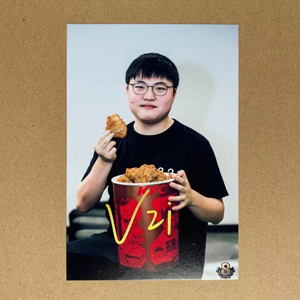 RNG周邊 RNG烏茲uzi李元浩ming親筆簽名照片周邊同款親簽明信片【小星星】 | 蝦皮購物