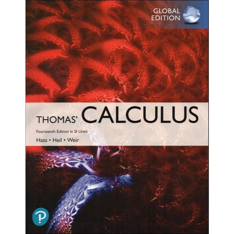 【華通書坊】Thomas' Calculus 14/E (SI Units) HASS 9781292253220 | 蝦皮購物
