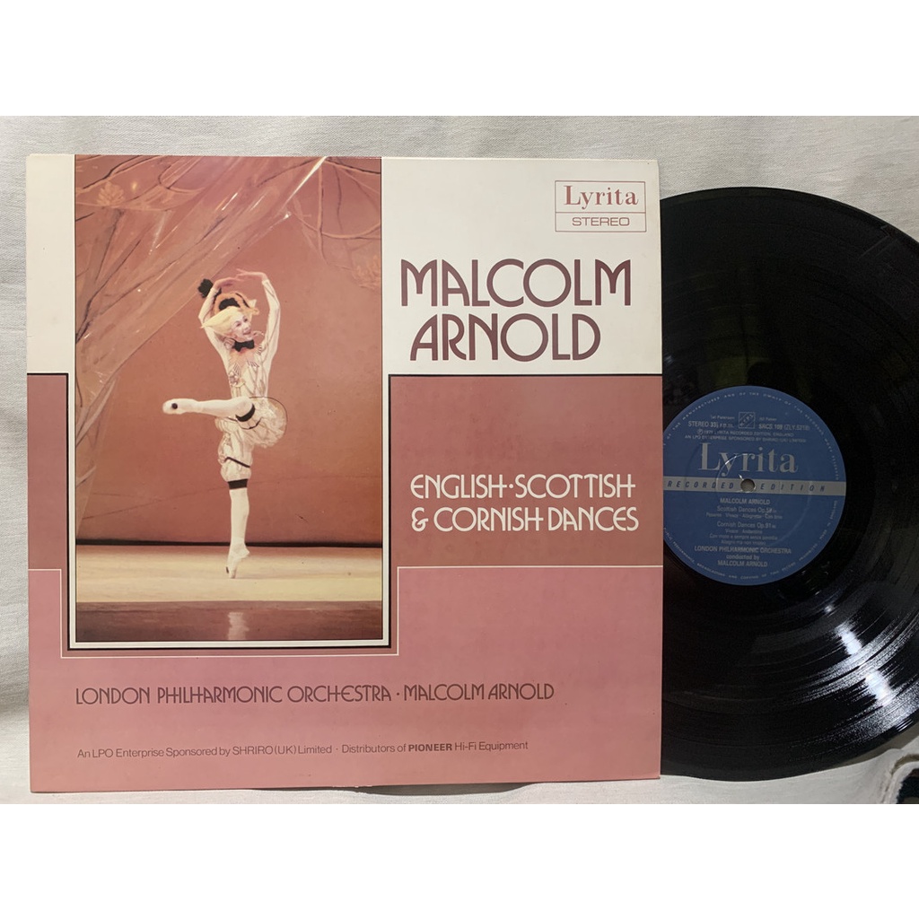231110/Lyrita-SRCS 109/阿諾-英格蘭舞曲、蘇格蘭舞曲、康瓦爾舞曲/阿諾指揮/Nimbus壓片 | 蝦皮購物