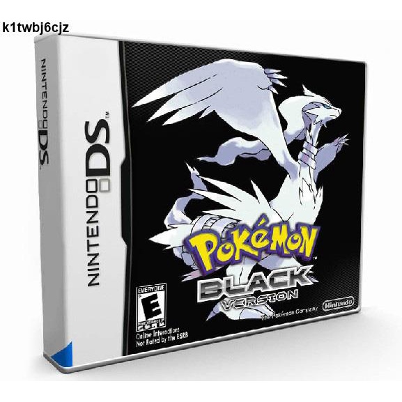 兩件以上免運3DS NDSi NDSill NDSL NDS游戲卡 口袋妖怪黑白版 黑 中文版 | 蝦皮購物