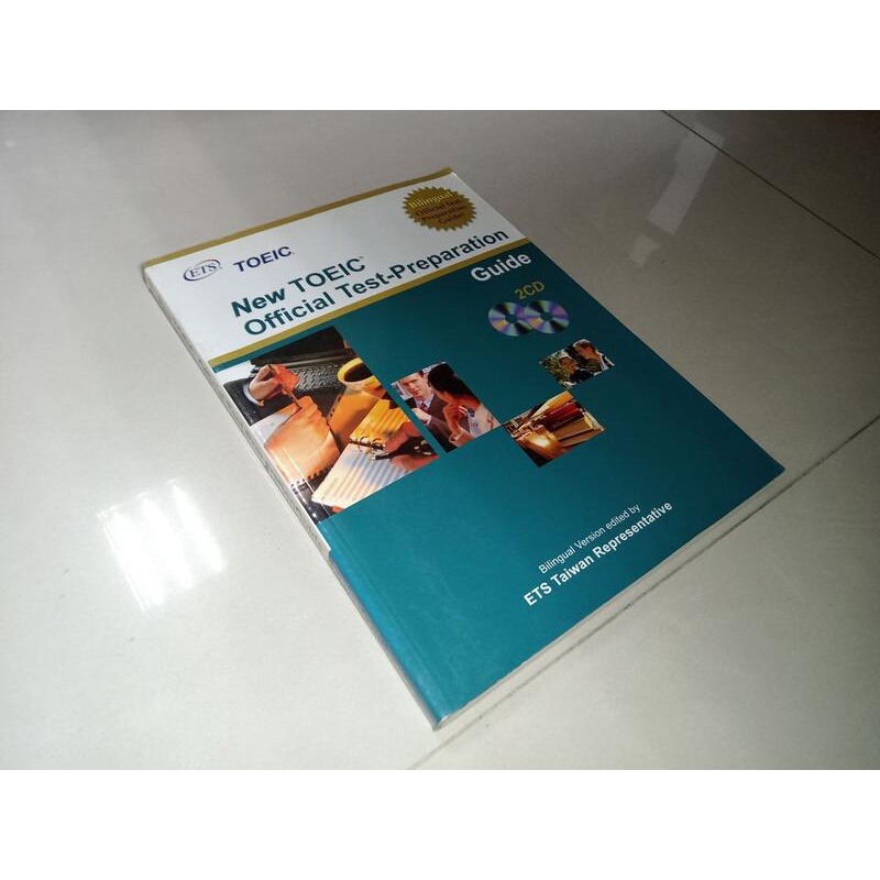 New TOEIC Official Test-Preparation Guide(2CD)99年三版有劃記@ea二手書 | 蝦皮購物