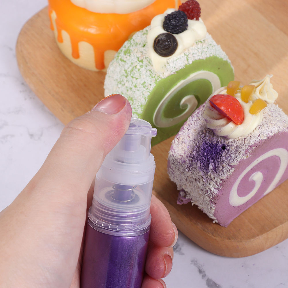 5g Edible Gold Powder Mousse Spray Bottle Baking Color Dust | 蝦皮購物